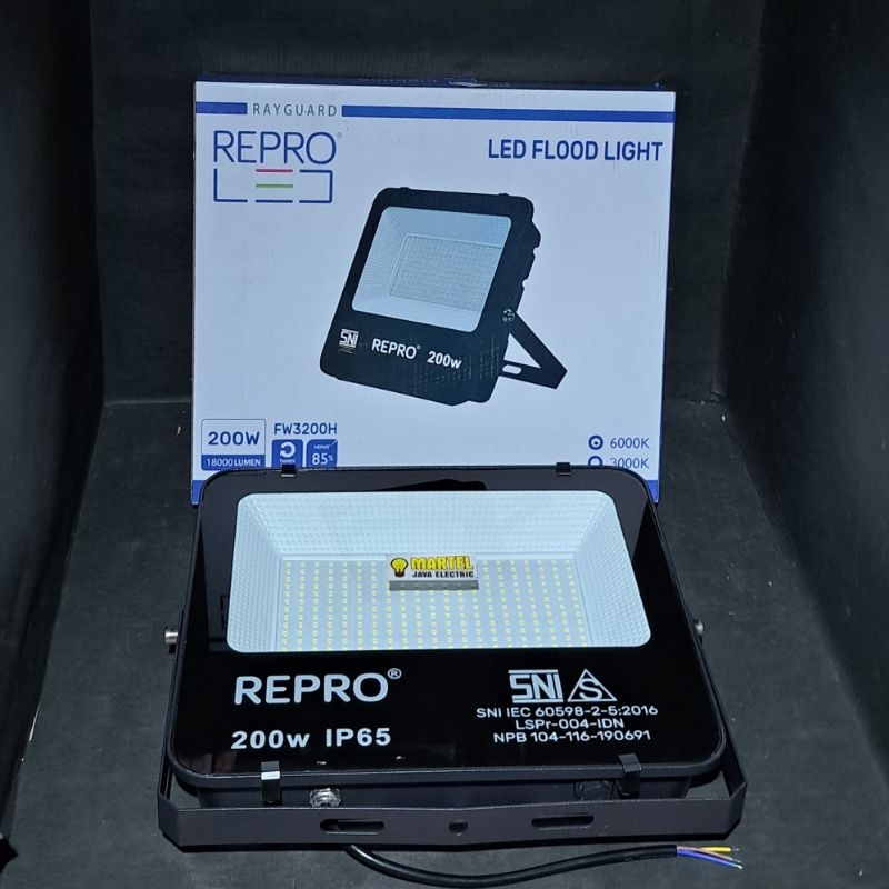 Jual Lampu sorot 200 watt REPRO / Floodlight LED - PUTIH | Shopee Indonesia
