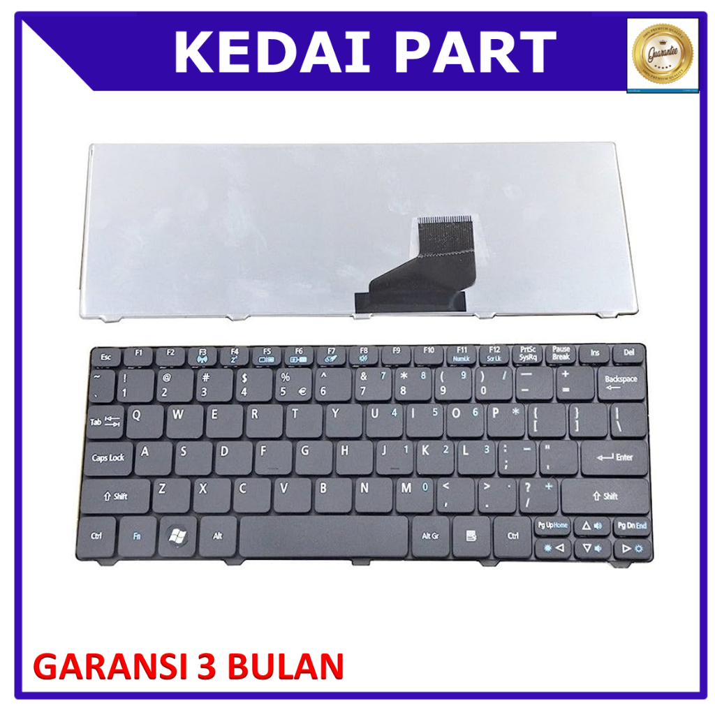 Jual KEYBOARD LAPTOP ACER ASPIRE ONE 521 522 532 532H 532G ZE6 AOZE6 ...