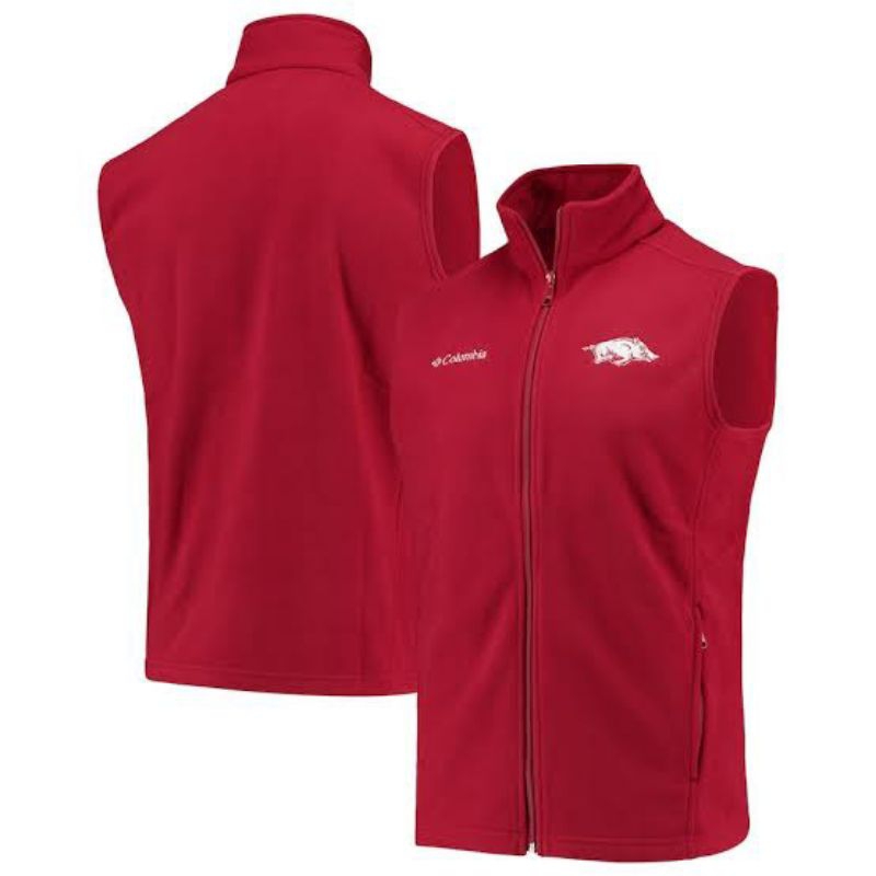 Jual Vest rompi columbia crimson Arkansas razorback flanker | Shopee ...