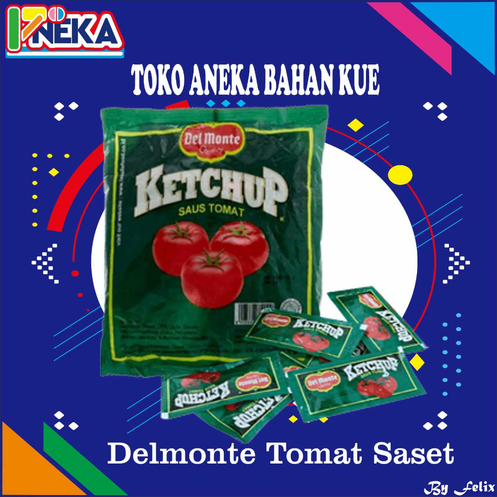 Jual Delmonte Saus Tomat Sachet isi 24pcs | Shopee Indonesia