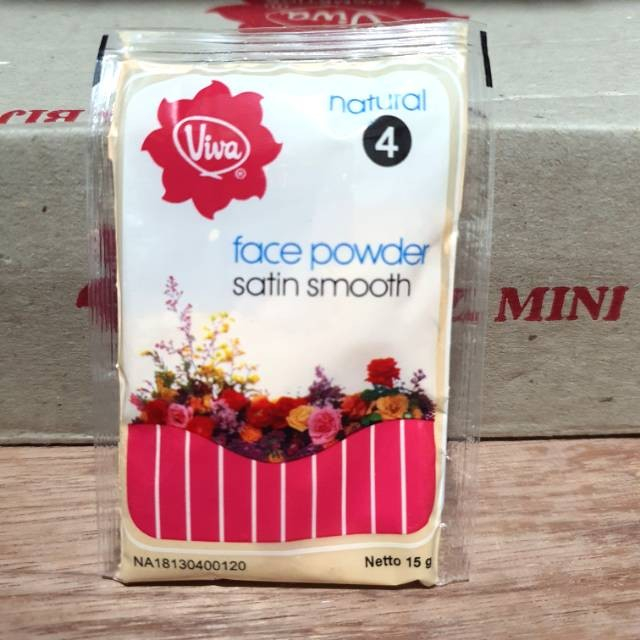 Jual Viva Zak 1 Box 48 x 15gr - Bedak Viva Kotak Face Powder Satin ...