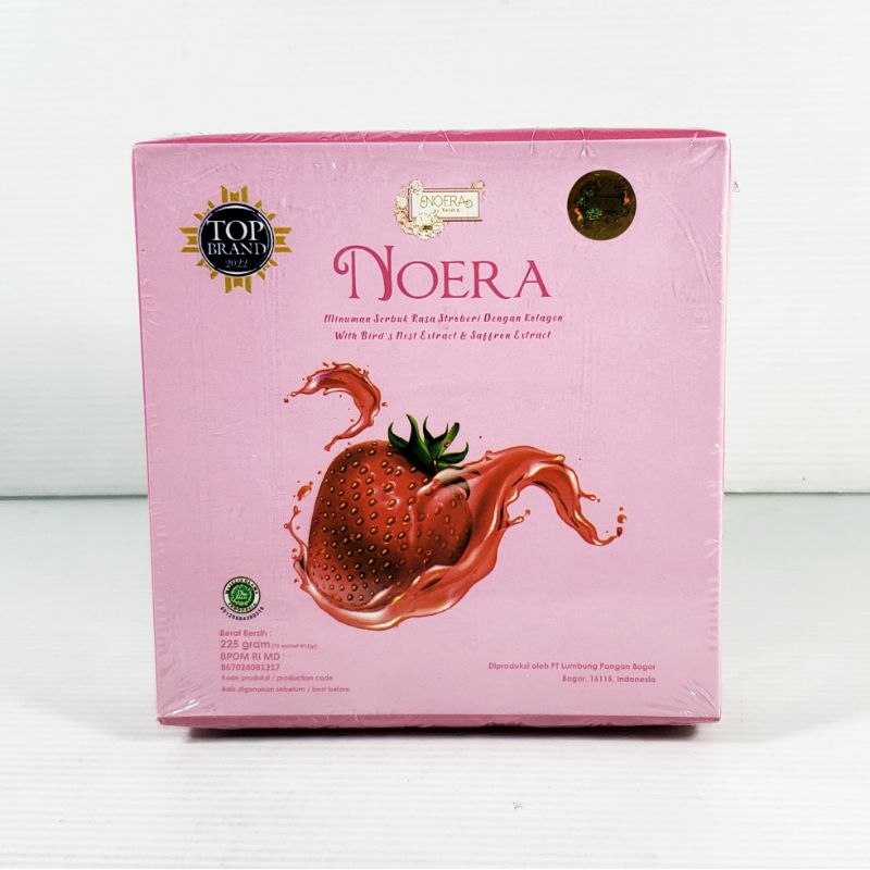 Jual Minuman Noera Serbuk Rasa Strawberry Dengan Kolagen Collage Drink ...