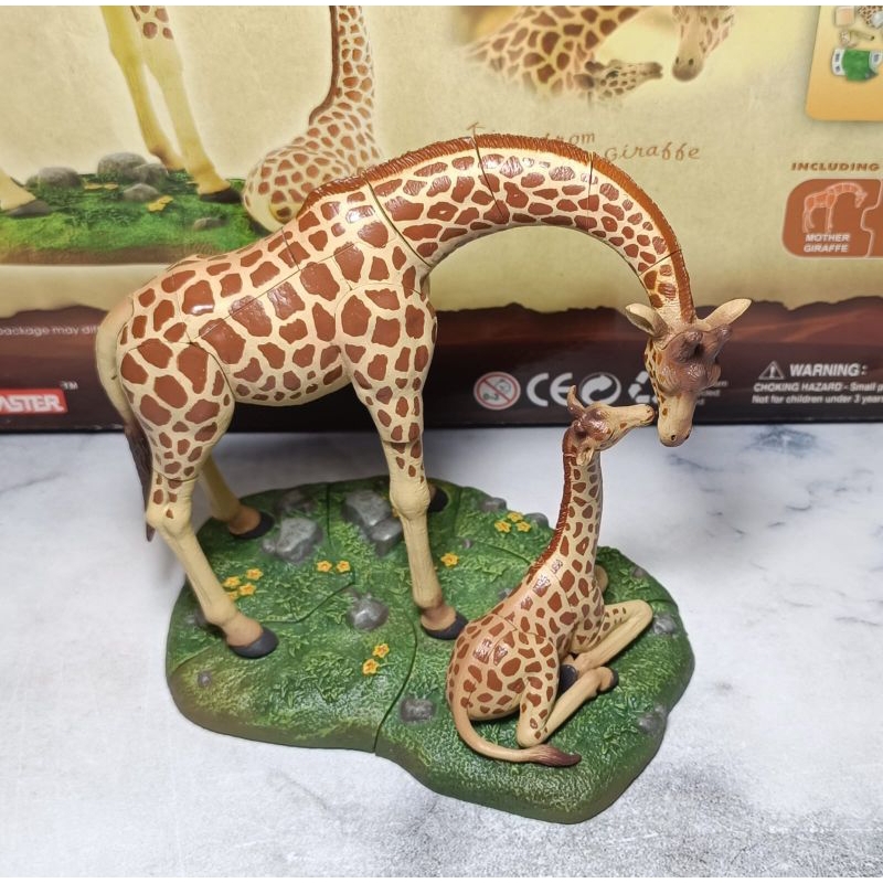 Jual Animal Diorama 4D Puzzle 4D master puzzle seri jerapah | Shopee ...