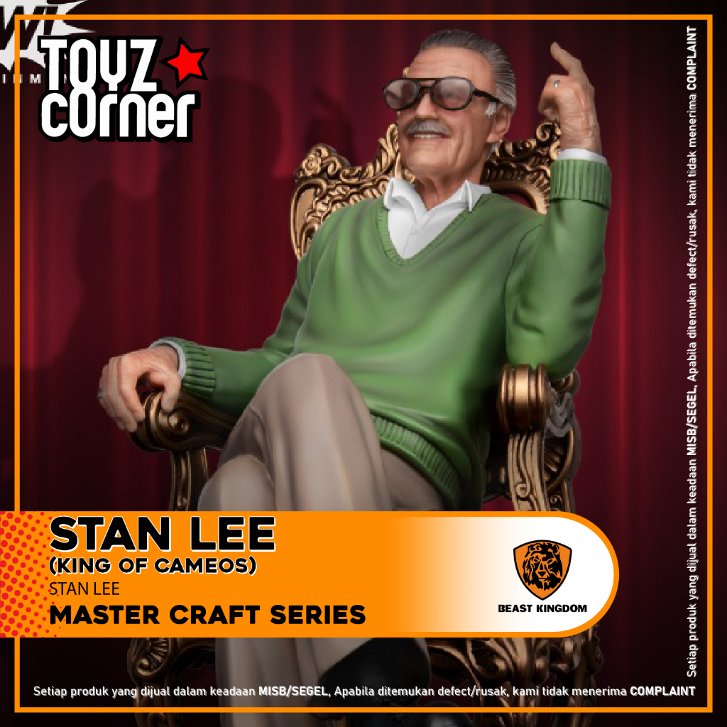 Jual Toyz Corner - Beast Kingdom Mastercraft Series MC-030 Stan Lee ...