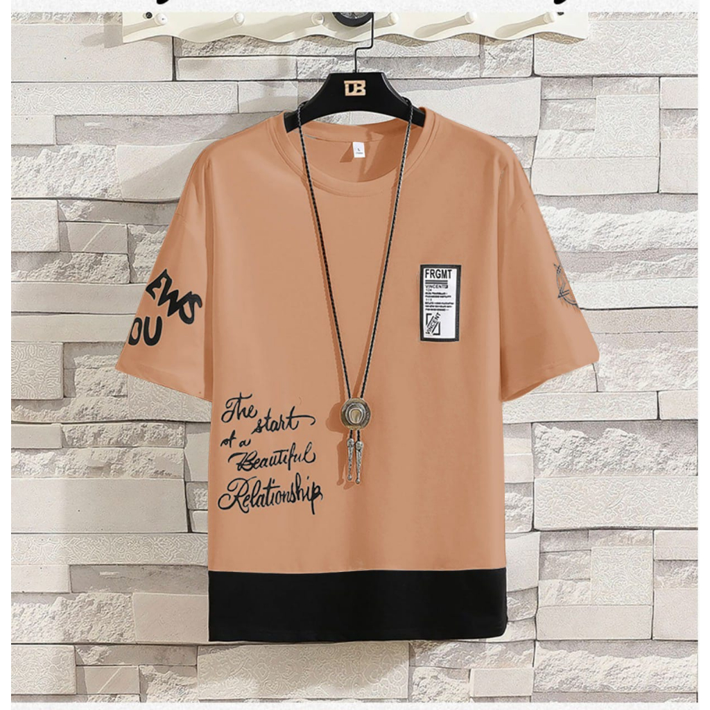 Jual Bisa Bayar Ditempat Atasan Baju Kaos Pria Motif Sablon T -shirt ...