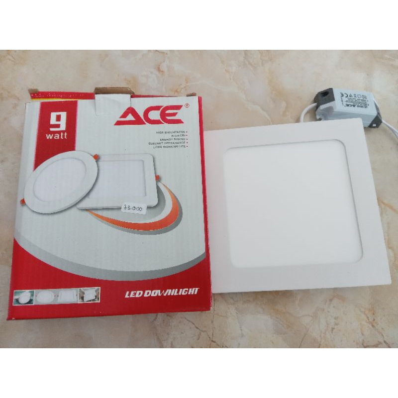 Jual Lampu Led Downlight ACE ( IB ) Kotak | Shopee Indonesia
