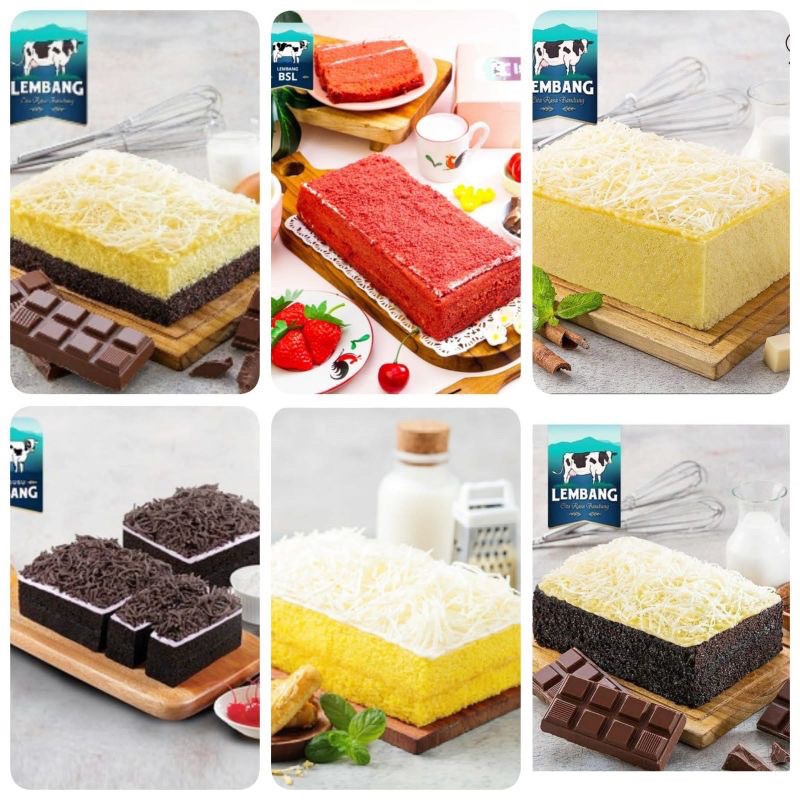 Jual Bolu Susu Lembang / oleh oleh Bandung Bogor Jakarta BSL cake kue basah | Shopee Indonesia