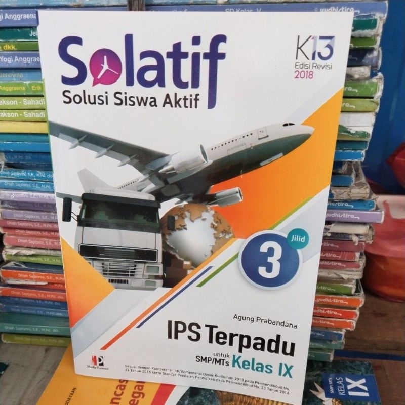 Jual solatif solusi siswa aktif IPS terpadu kelas IX 9 3 SMP MTS ...