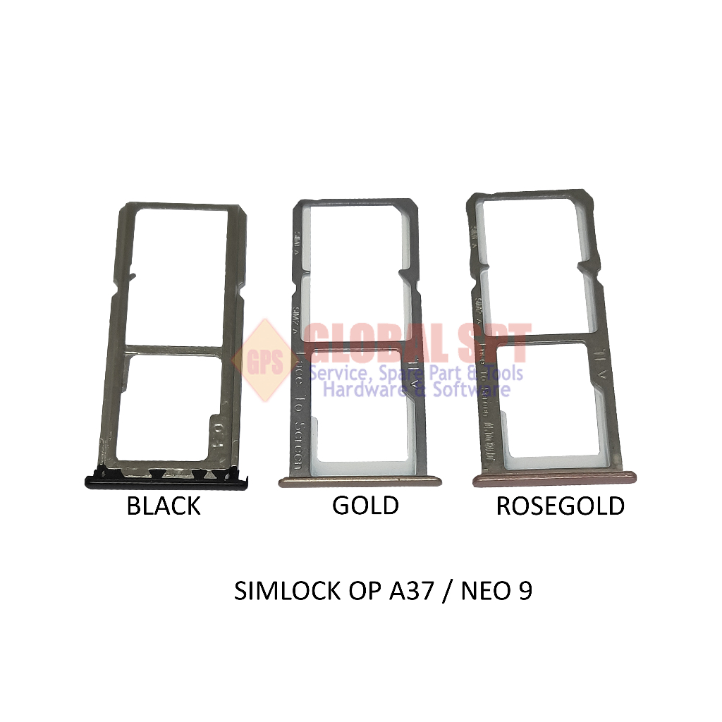 Jual SIMLOCK / SIM TRAY / DUDUKAN KARTU SIM FOR OPPO A37 / NEO 9 ...