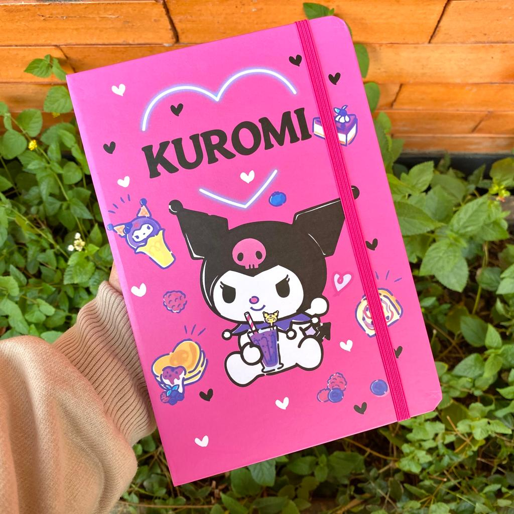 Jual Notebook Tali Sanrio Buku Tulis A5 Diary My Melody Kuromi ...
