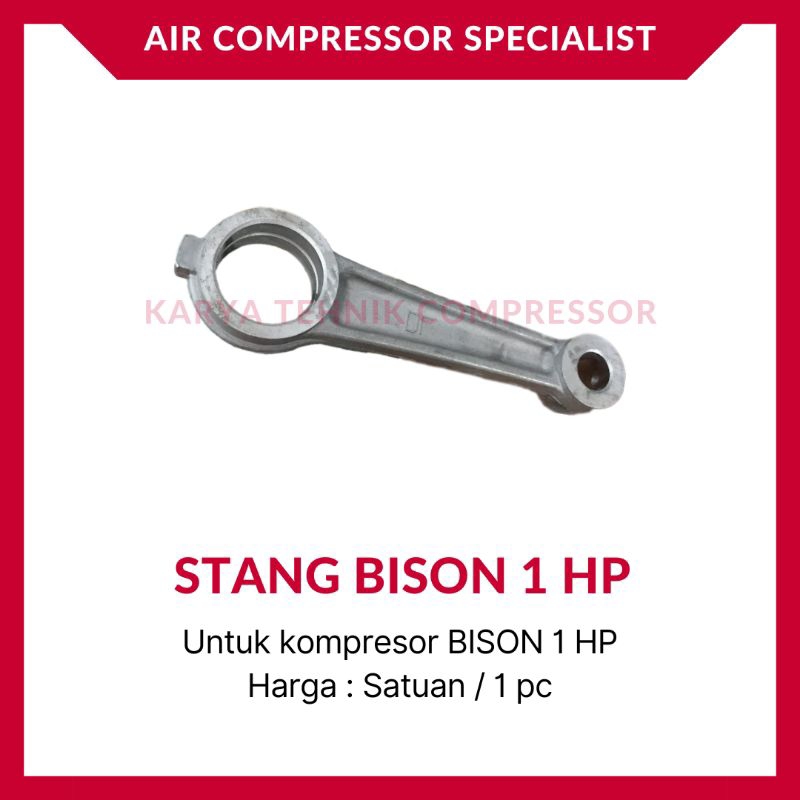 Jual Stang Seher Piston Connecting Rod Kompresor Udara BISON 1 HP ...