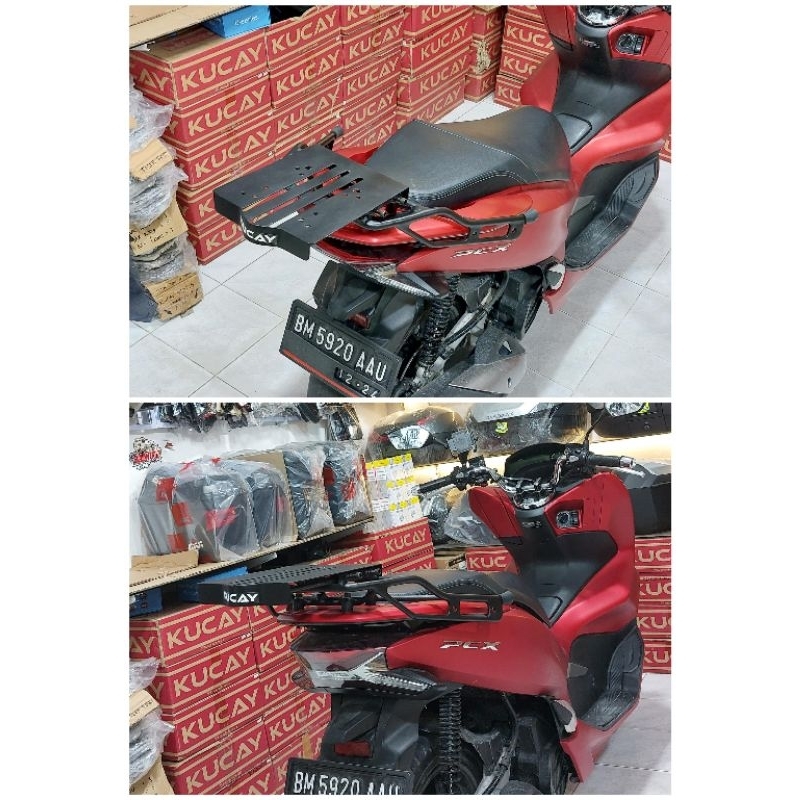 Jual Breket Box Kucay Untuk Honda PCX [PCX 150 & 160] | Shopee Indonesia