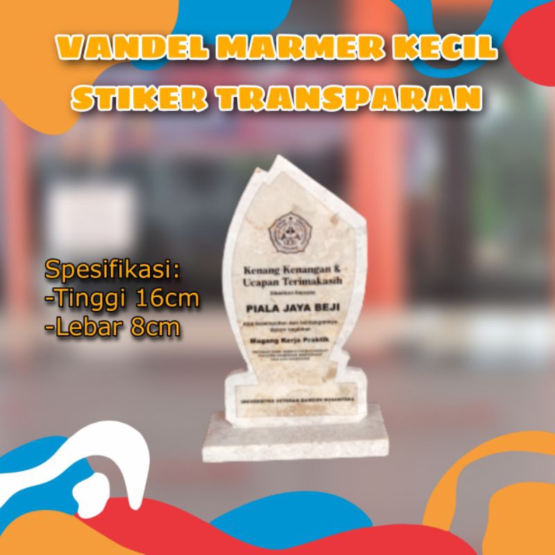 Jual VANDEL MARMER KECIL STIKER TRANSPARAN MURAH | Shopee Indonesia