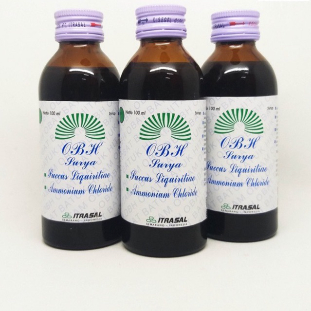 Jual OBH SURYA ITRASAL SYRUP 100 ML | Shopee Indonesia