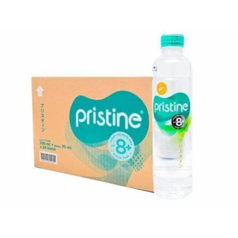 Jual Pristine 8+ Alkaline Water 600ml x 24pcs (ctn) | Shopee Indonesia