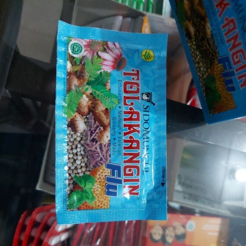 Jual Tolak Angin Flu Sachet | Tolak Angin Biru Sachet | Shopee Indonesia