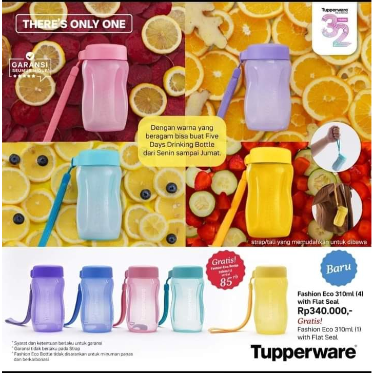 Jual Eco bogel 310ml botol tupperware | Shopee Indonesia