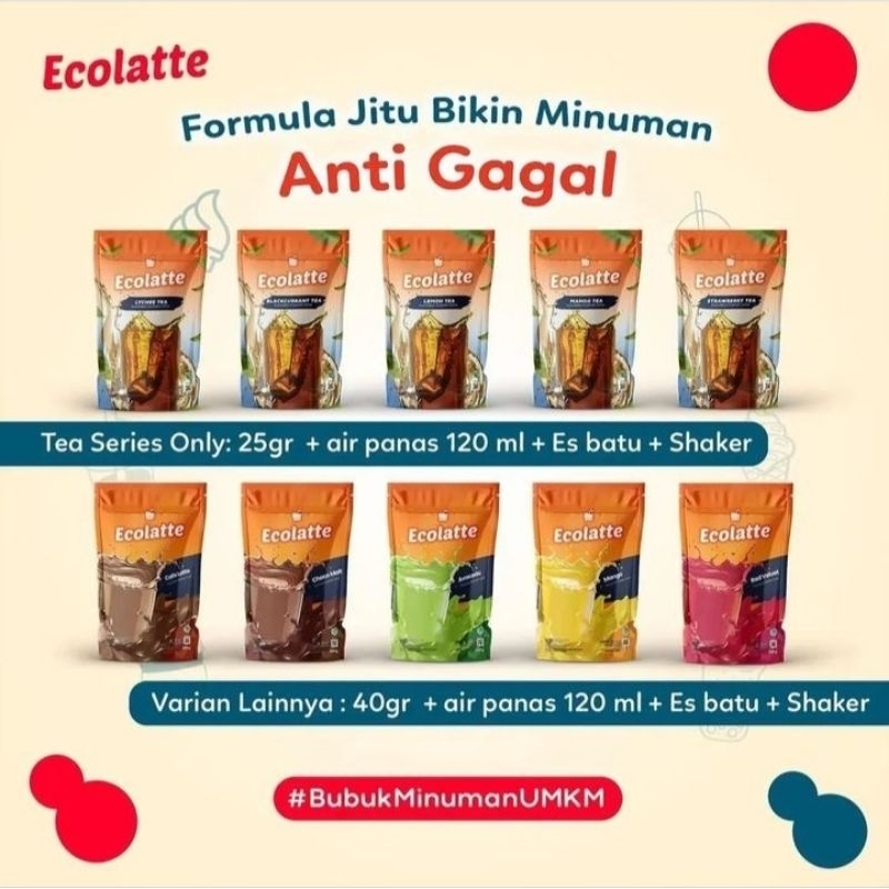 Jual Bubuk Minuman Merk Cho'latte Variant Rasa Fruit tea variant 500gr ...