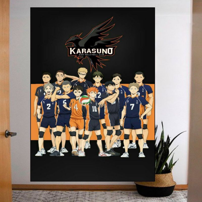 Jual POSTER ANIME HAIKYUU ART PAPER 32X48 | Shopee Indonesia