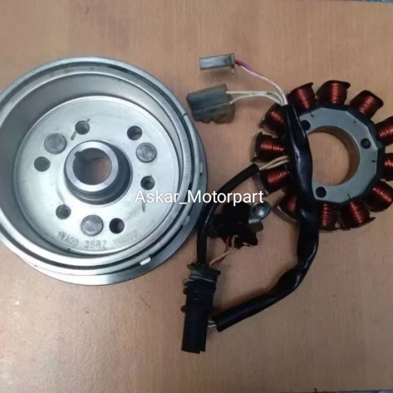 Jual Magnet Spul Jupiter MX New 5 Speed Original Seken Copotan | Shopee ...