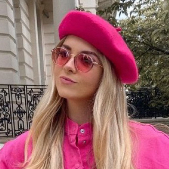 Jual READY INDO - Topi beret pelukis artist Fuschia | Shopee Indonesia