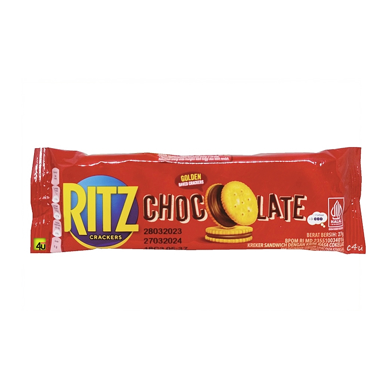Jual RITZ Crackers Sandwich - Kemasan SACHET - 27 gr | Shopee Indonesia