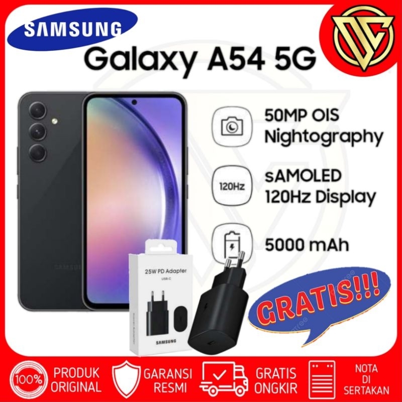 Jual SAMSUNG GALAXY A54 RAM 8/256 GB GARANSI RESMI ORIGINAL SEIN ...