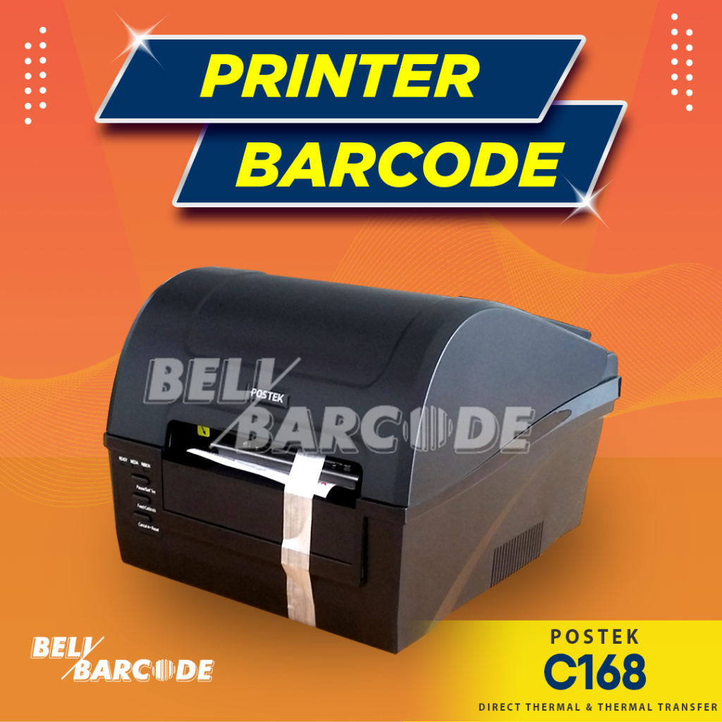 Jual PRINTER BARCODE LABEL POSTEK C168 GARANSI ORI | Shopee Indonesia