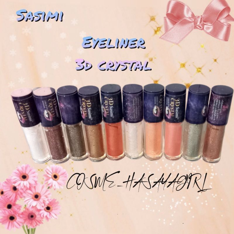 Jual PROMO!! EYESHADOW LIQUID // GLITTER LIQUID EYESHADOW SASIMI ...