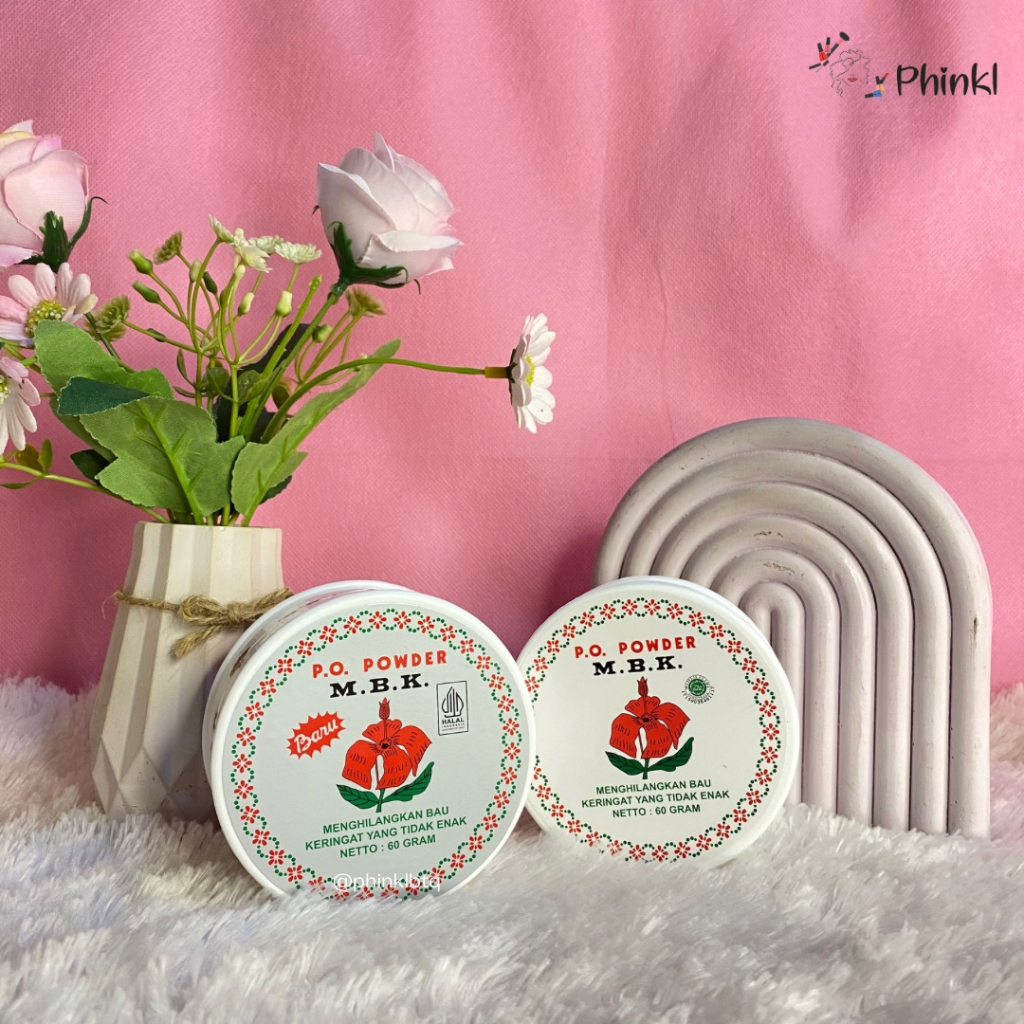 Jual `ღ´ PHINKL `ღ´ Bedak Tabur M.B.K Bulat mbk wadah mengatasi bau ...