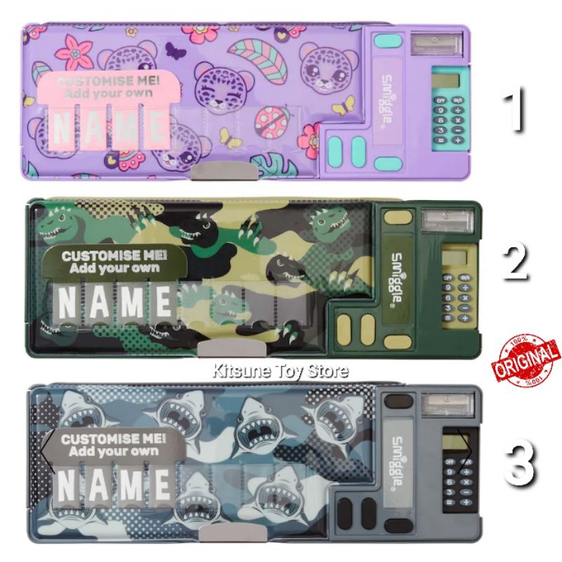 Jual Smiggle Pop Out Best Budz Calculator Pencil Case Original - Tempat ...