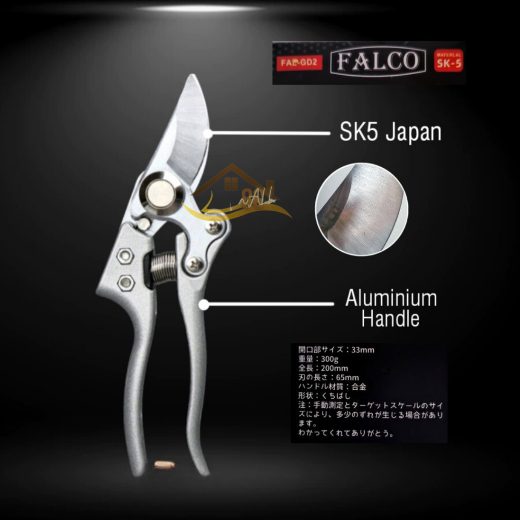 Jual CUCI GUDANG Gunting Dahan Falco Gunting Bunga Gunting Ranting Sk-5 Japan - 88MALL | Shopee ...