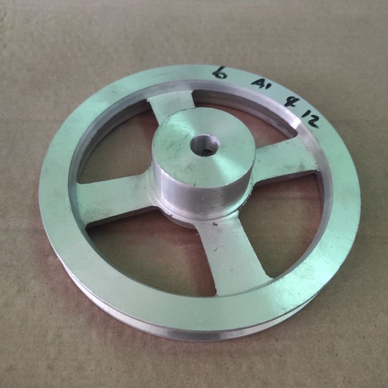 Jual Pulley Pully A1 - 6 inch as 10, 12, 14, 15, 16, 17, 18, 19, 20, 22 ...