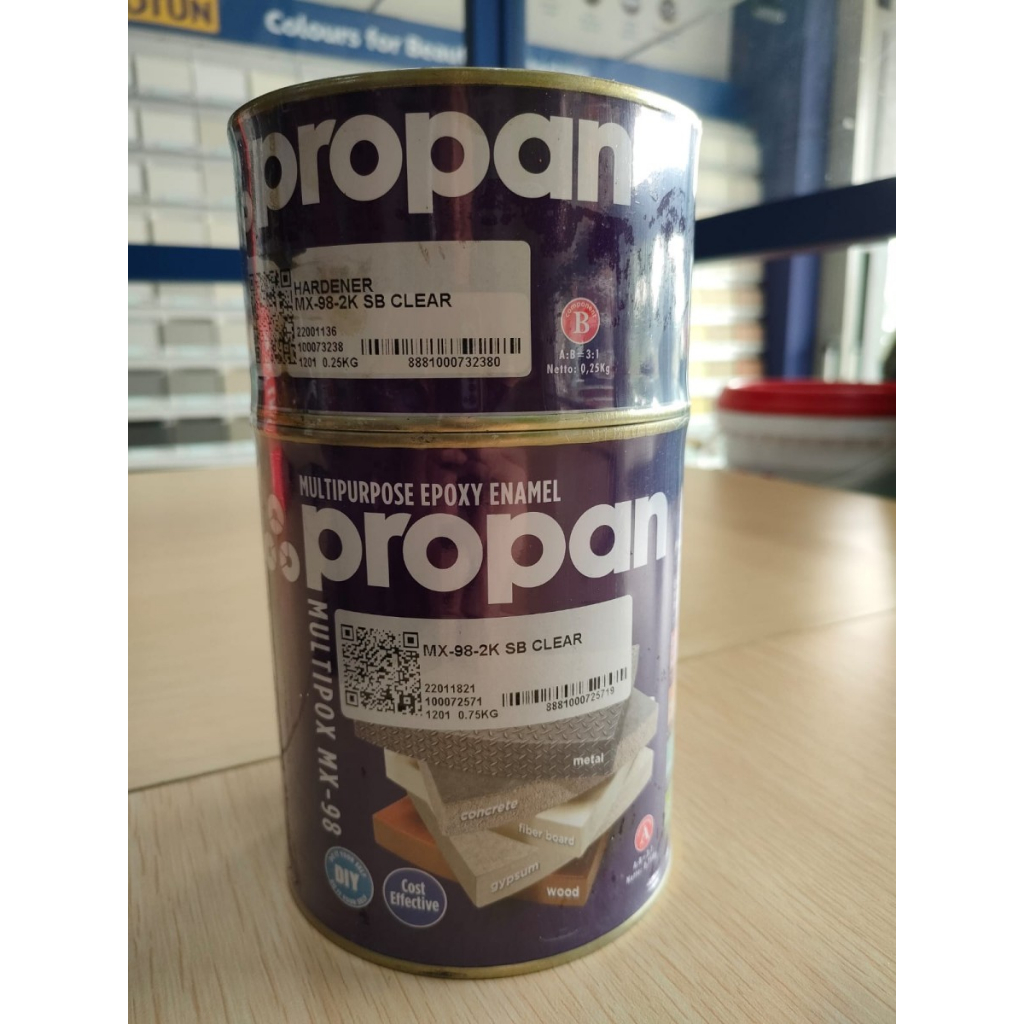 Jual Cat Epoxy Lantai PROPAN Multipox MX-98 ukuran 1kg | Shopee Indonesia