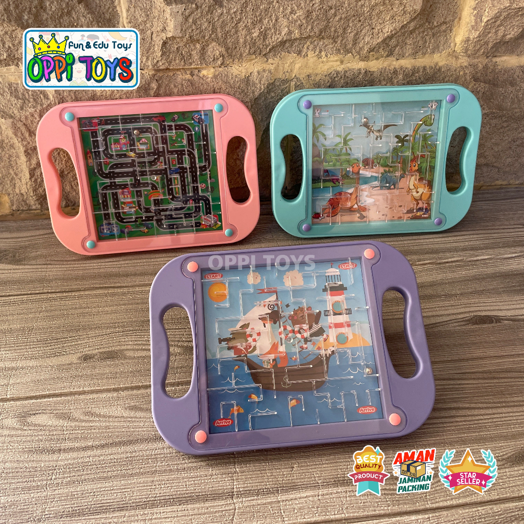 Jual Mainan Balance Ball Maze - Mainan Keseimbangan Maze Game - Edukasi ...