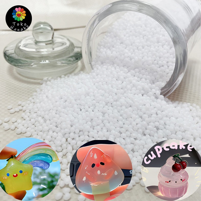 Jual 100g Pelet Plastik Polyshape Polymorph Plastimake Multimorph Bahan DIY- Serbaguna dan Mudah ...