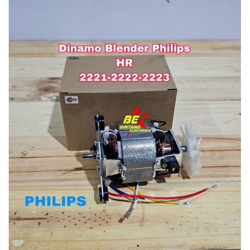 Jual Dinamo Blender Philips HR 2221 2222 2223 Full Tembaga (CU) Motor ...