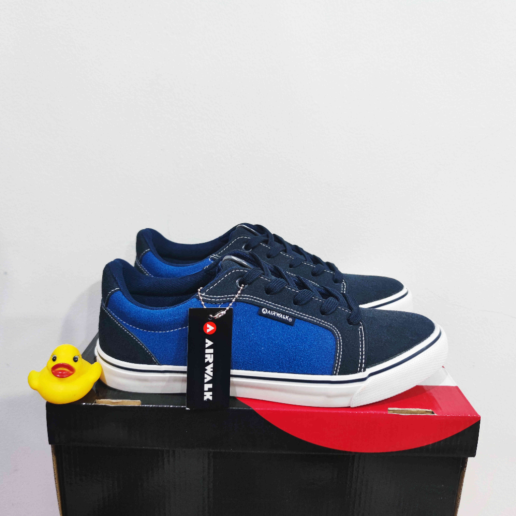 Jual Airwalk Navy Blue Men's Casual Sneakers Original | Shopee Indonesia