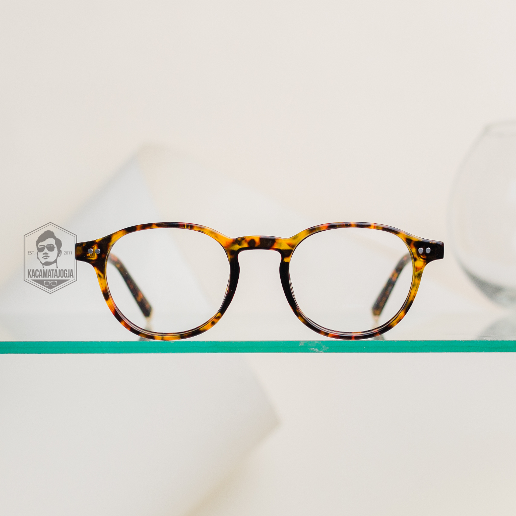 Jual KacamataJogja - Frame Bulat Tebal Kece- Drupadi 01 | Shopee Indonesia