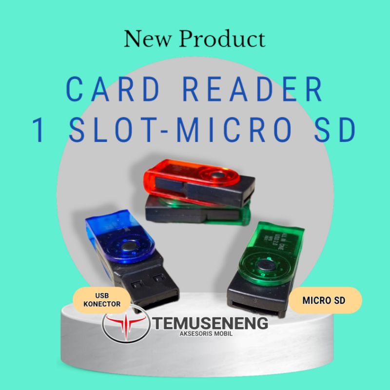 Jual Card Reader 1 Slot Micro SD Connector Sambungan | Shopee Indonesia