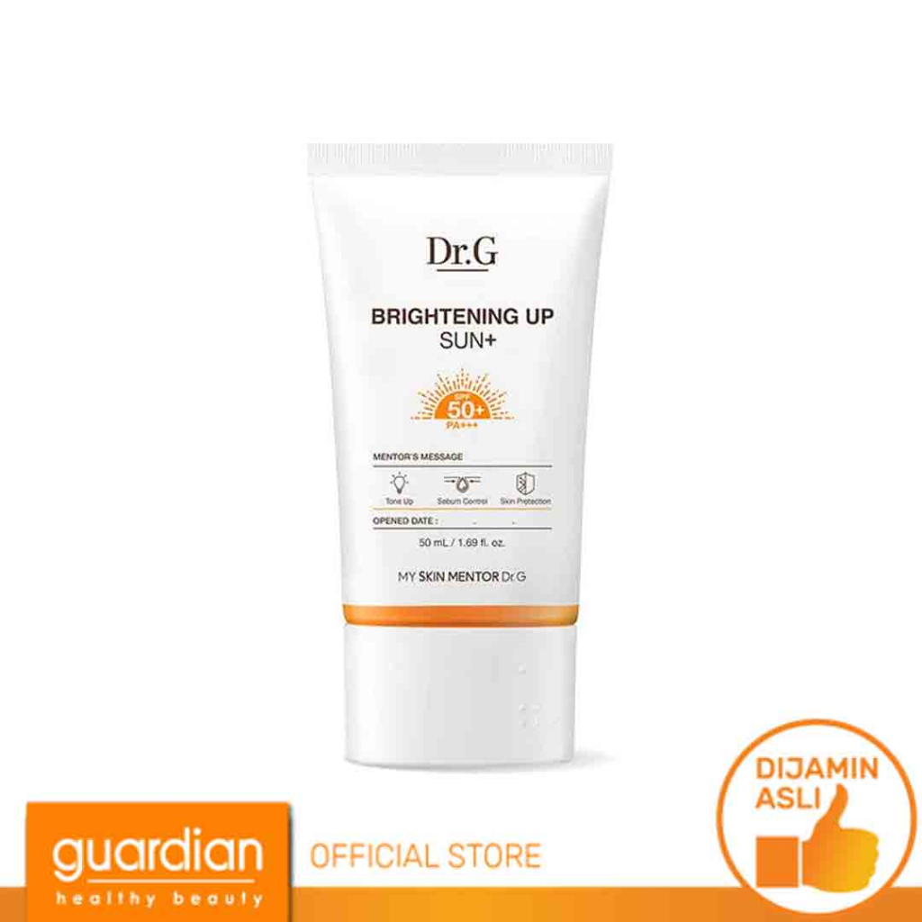 Jual DR.G Brightening Up Sun+ SPF50+ PA+++ 50ml Sunscreen Makeup Base ...