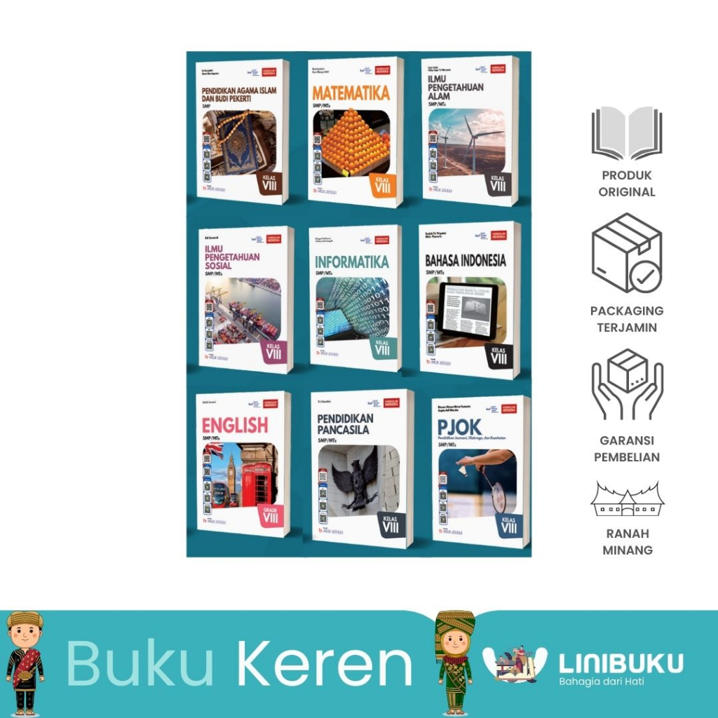 Jual Kelas 8 SMP/MTs - Buku Pelajaran Kurikulum Merdeka - Bumi Aksara - Buku Sekolah | Shopee ...