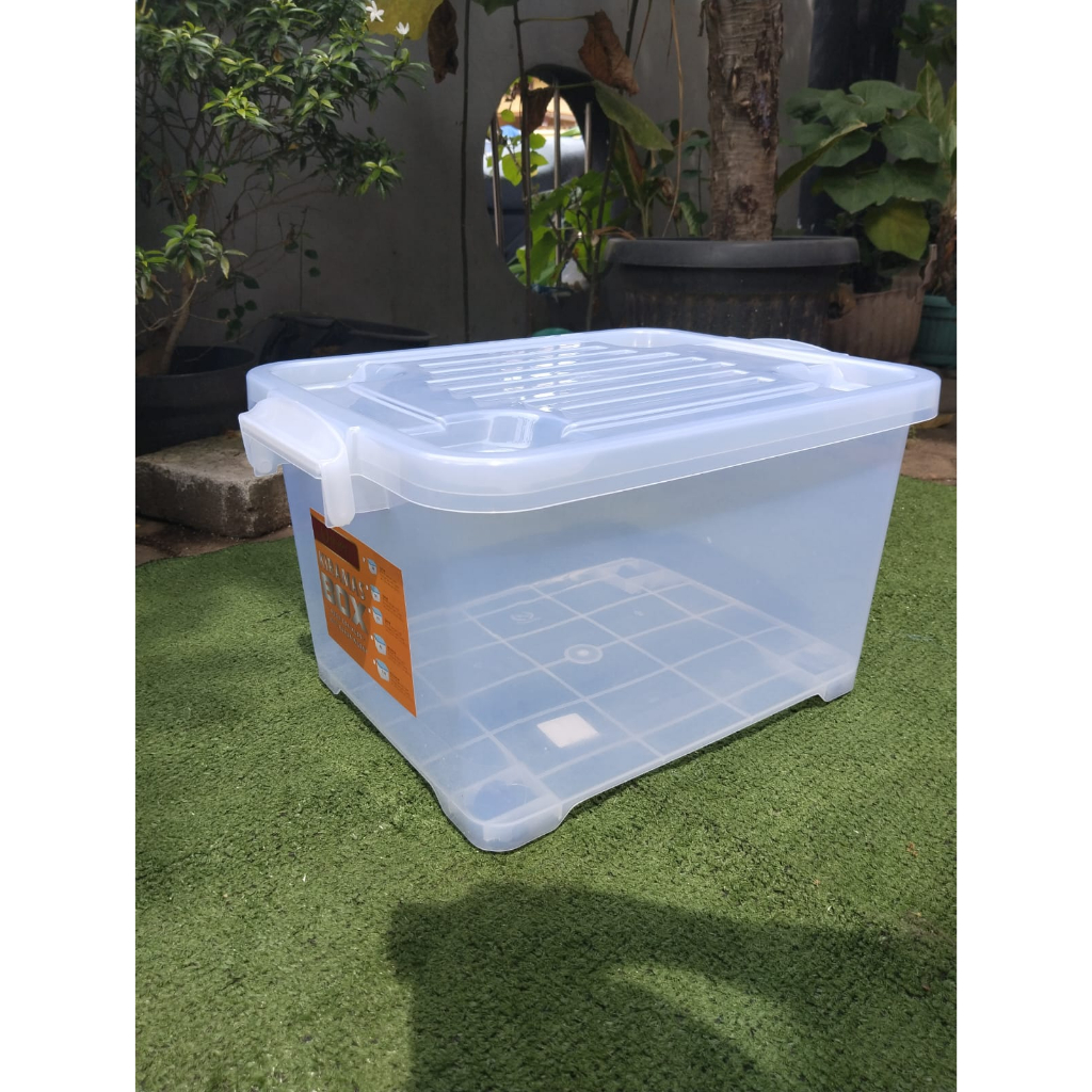 Jual KIRAMAS BOX CONTAINER TRANSPARAN 30LITER | Shopee Indonesia