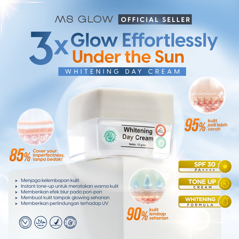 Jual MS Glow - Day Cream (Ecer) | Shopee Indonesia