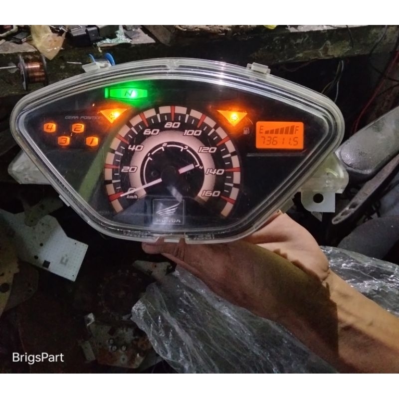 Jual spido speedometer odometer honda supra x 125 batman original | Shopee Indonesia