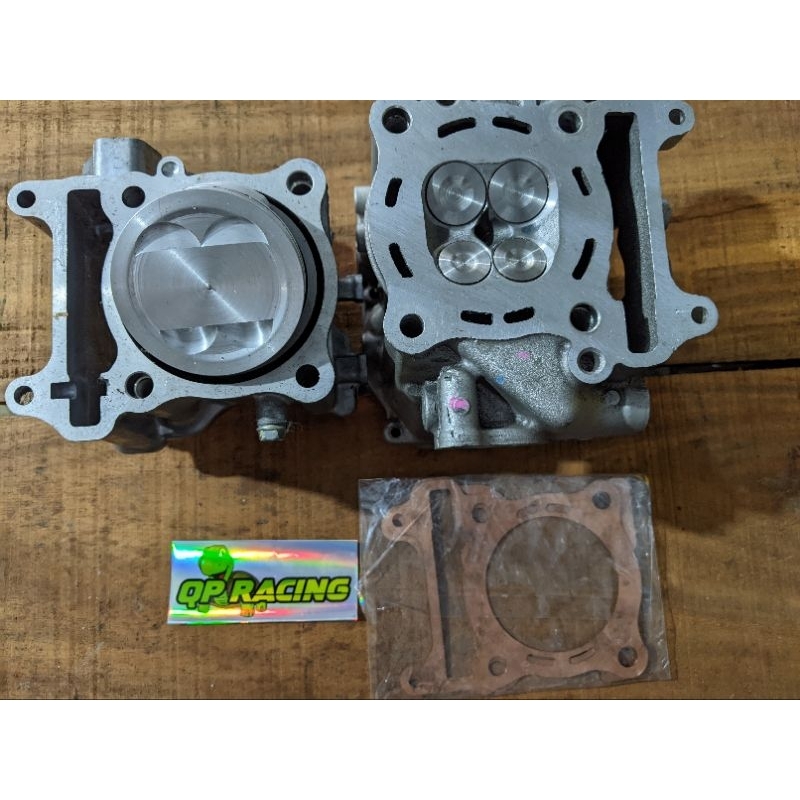 Jual paket bore up vario pcx adv stylo 160 65mm 63mm bahan original ...
