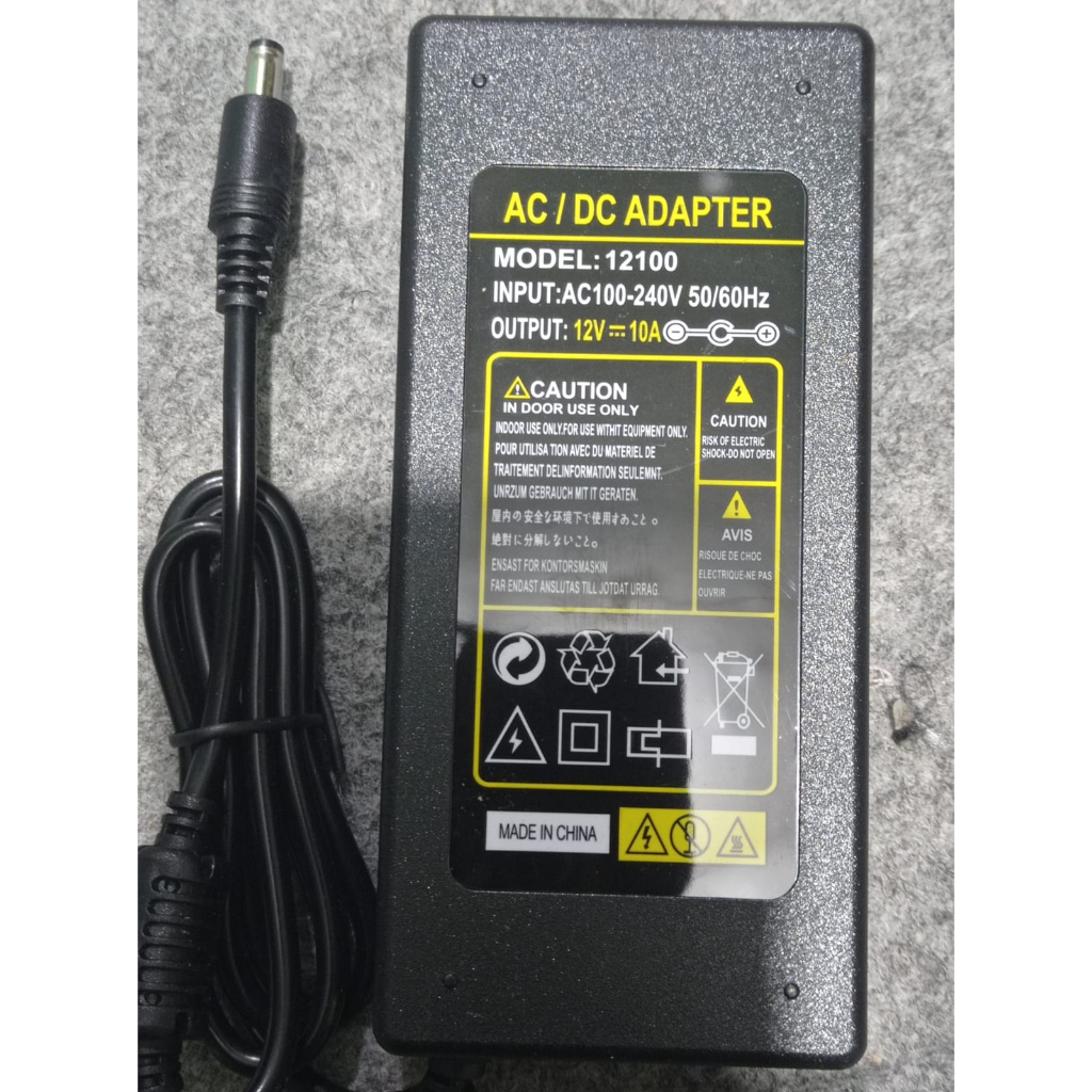 Jual ADAPTOR 10A 12V 10 AMPER 12 VOLT | Shopee Indonesia