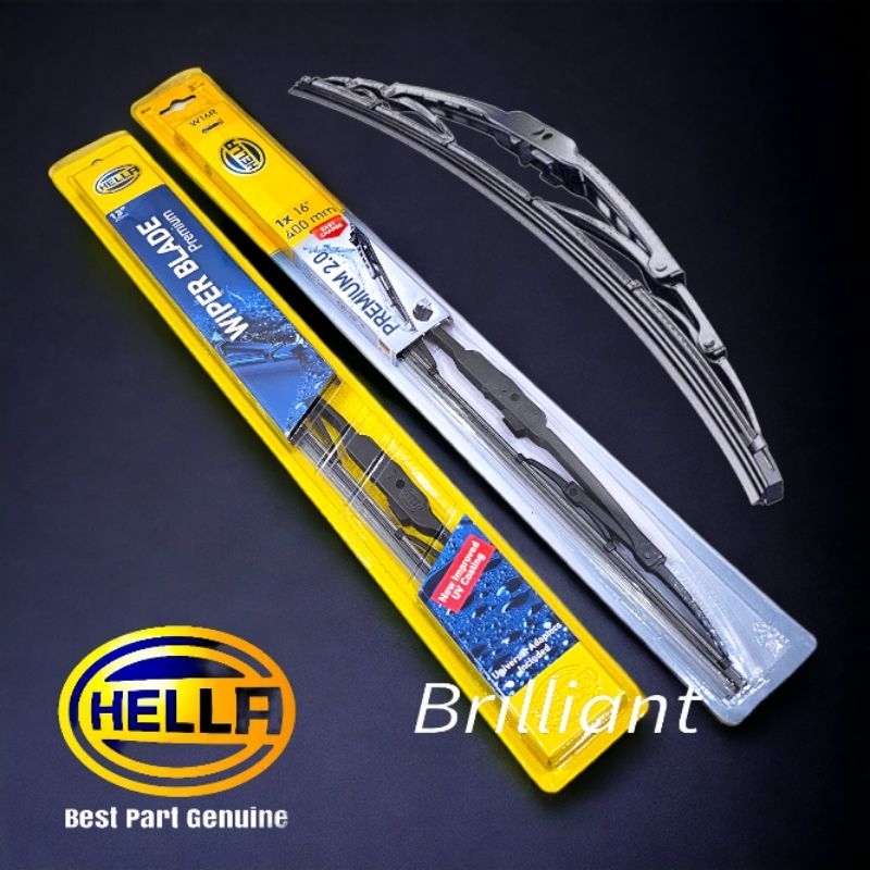 Jual Wiper / Kipas Kaca Mobil - HELLA Original Blade Besi - Harga ...