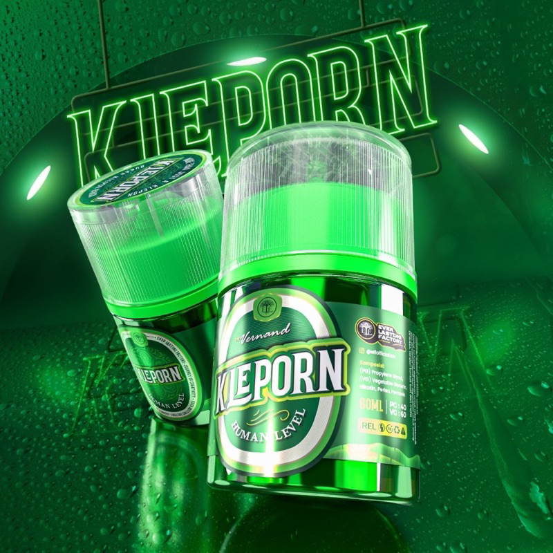 Jual KLEPORN KLEPON ORIGINAL 60ML 3MG 6MG BY ELF FACTORY X VAPERSTUFF ...