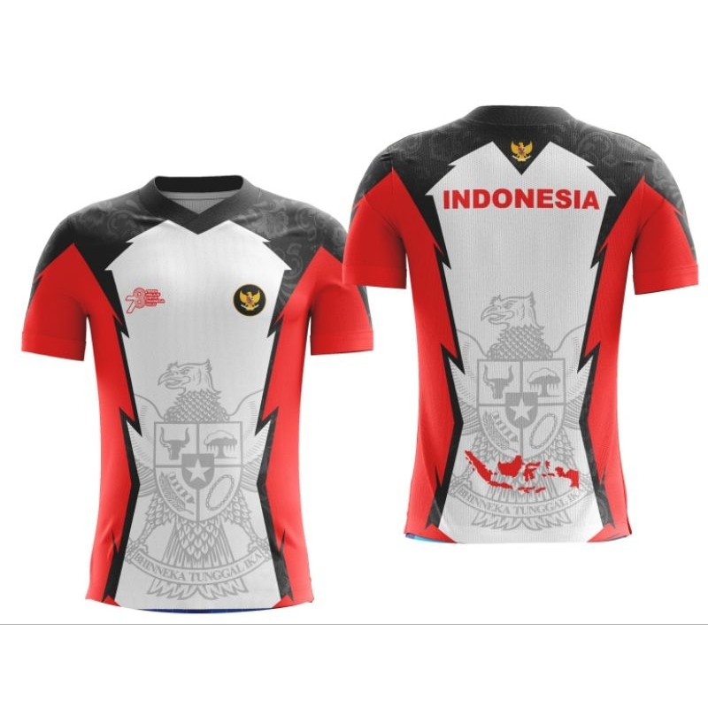 Jual Jersey HUT RI 78 Full printing | Shopee Indonesia